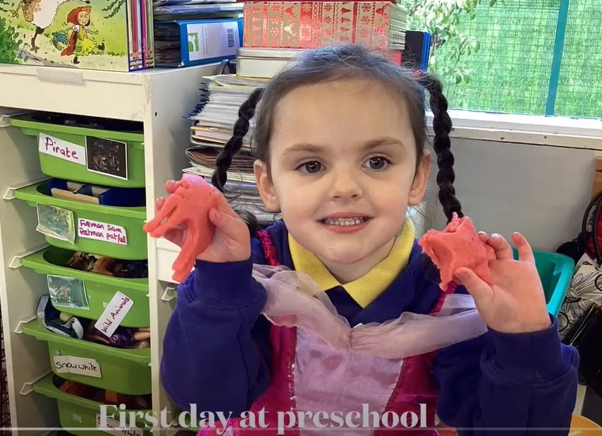 First day at Preschool